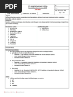 SOP Operasional WTP & WWTP | PDF | Teknologi & Rekayasa