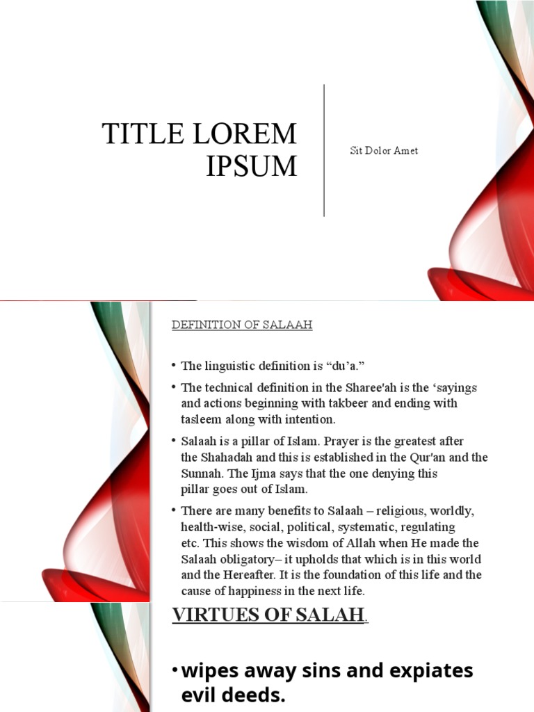 islamiat presentation | PDF