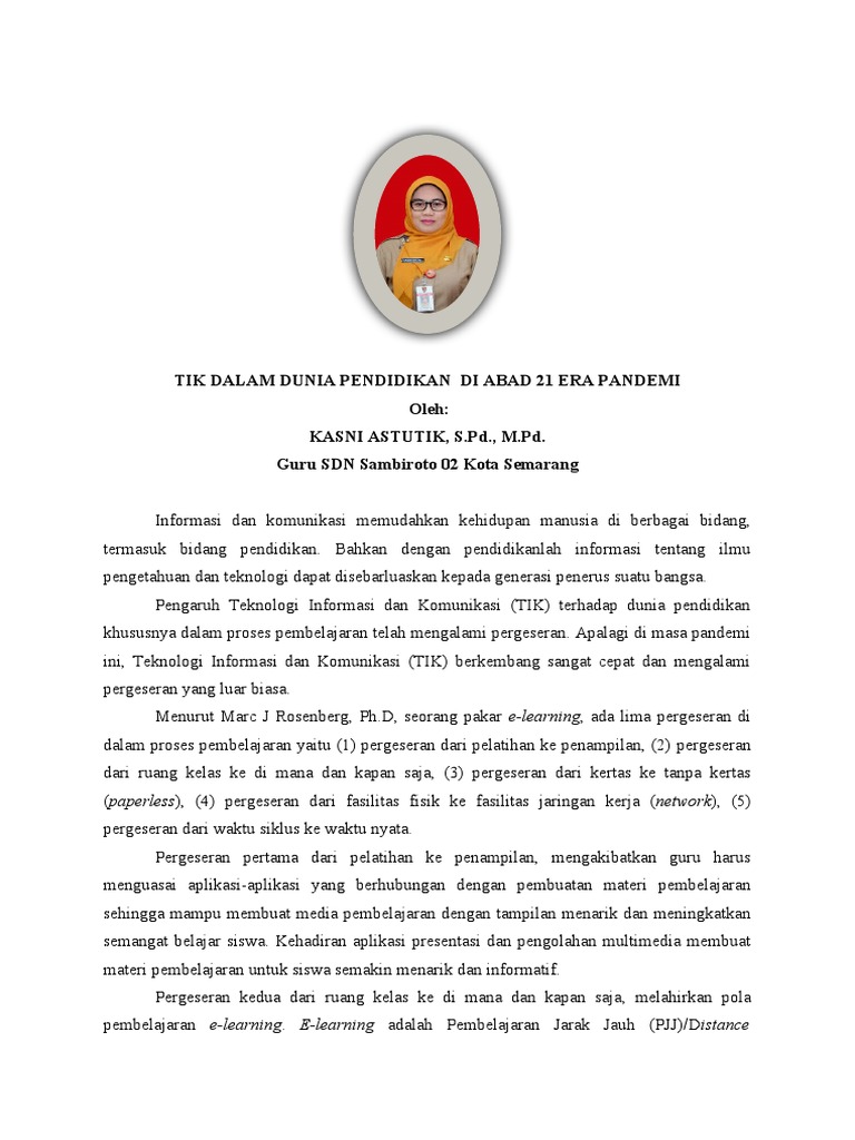 Artikel 1 - Tik - KLG 12 Jateng Pos | PDF