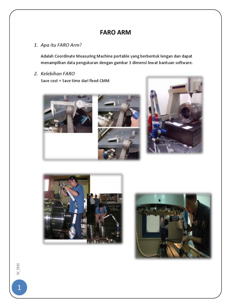 Faro Arm Environment | PDF