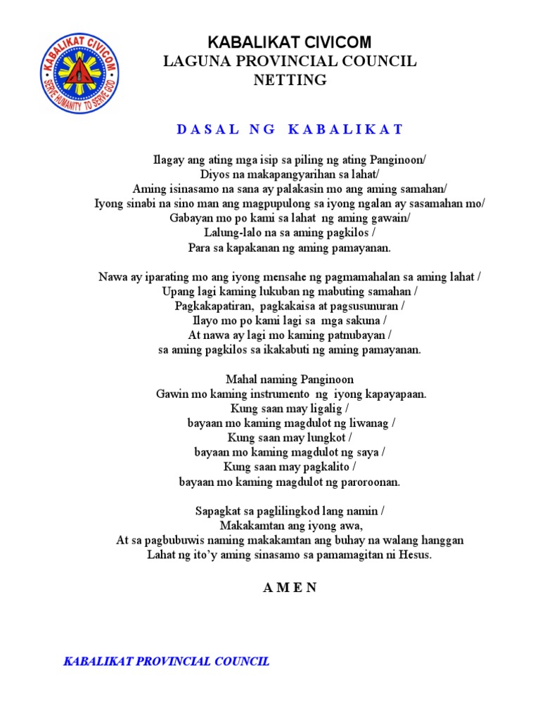 Kabalikat Netting Sheet | PDF