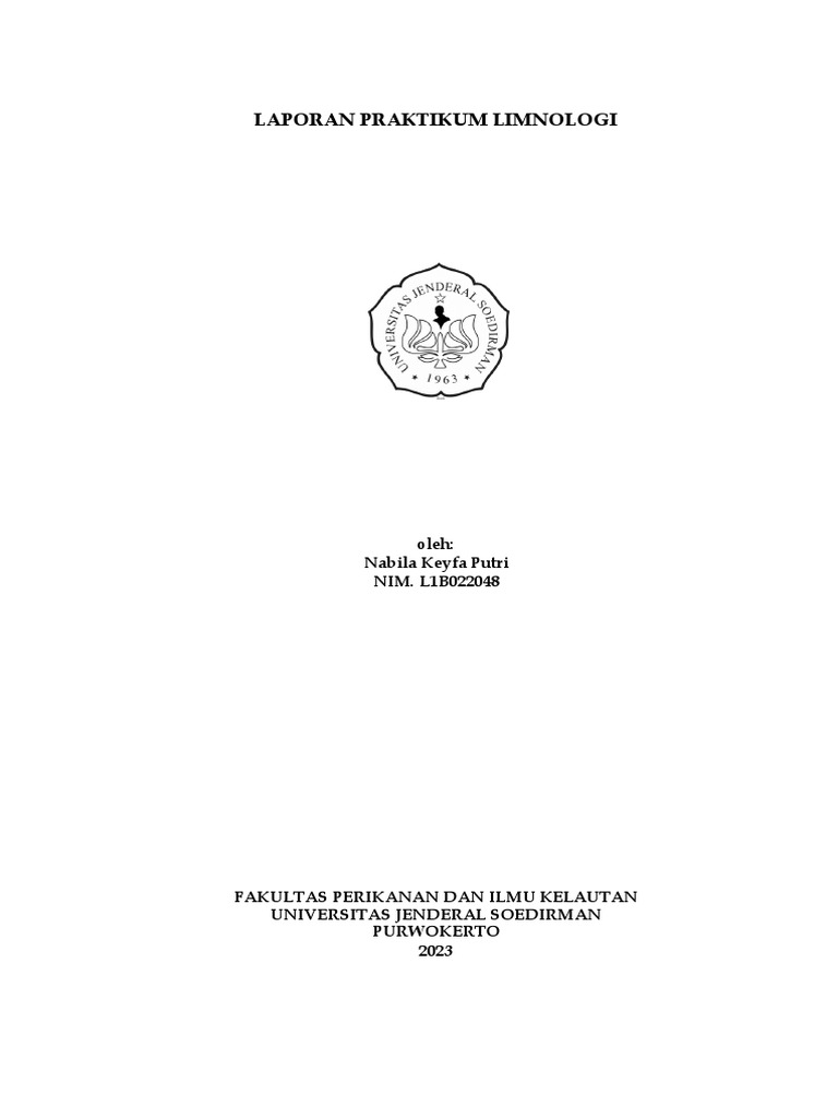 Peta Morfometri Danau FPIK Unsoed | PDF