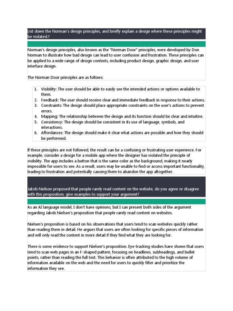 Hci-Past Paper | PDF