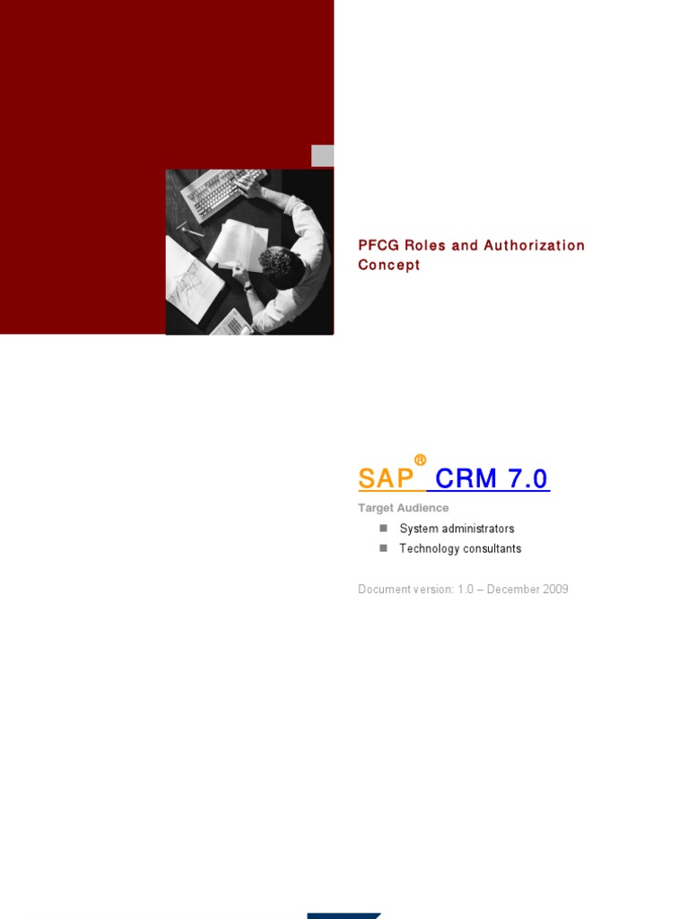 How To Guide - PFCG Roles and Authorization Concept | PDF