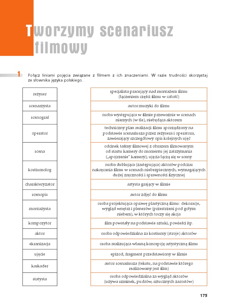 Worzymy Scenariusz Filmowy | PDF