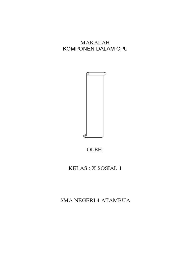 Komponen Cpu Pdf