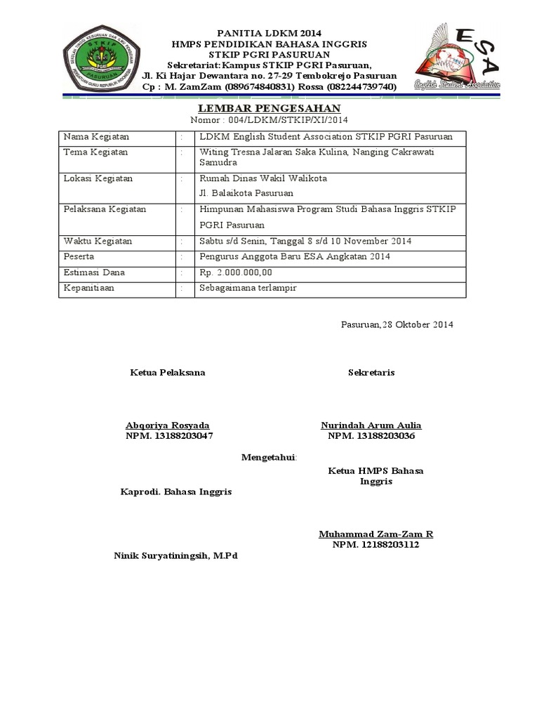 Proposal LDKM 2014 | PDF