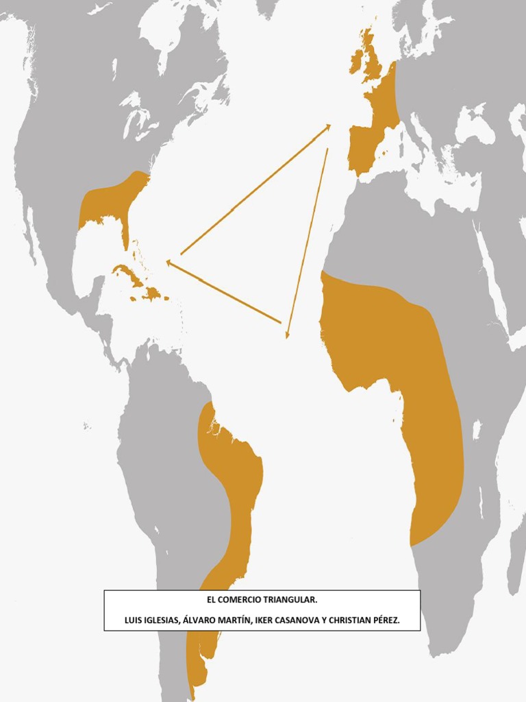 Comercio Triangular. Trafico de Esclavos. (3) | PDF | Comercio | Esclavitud