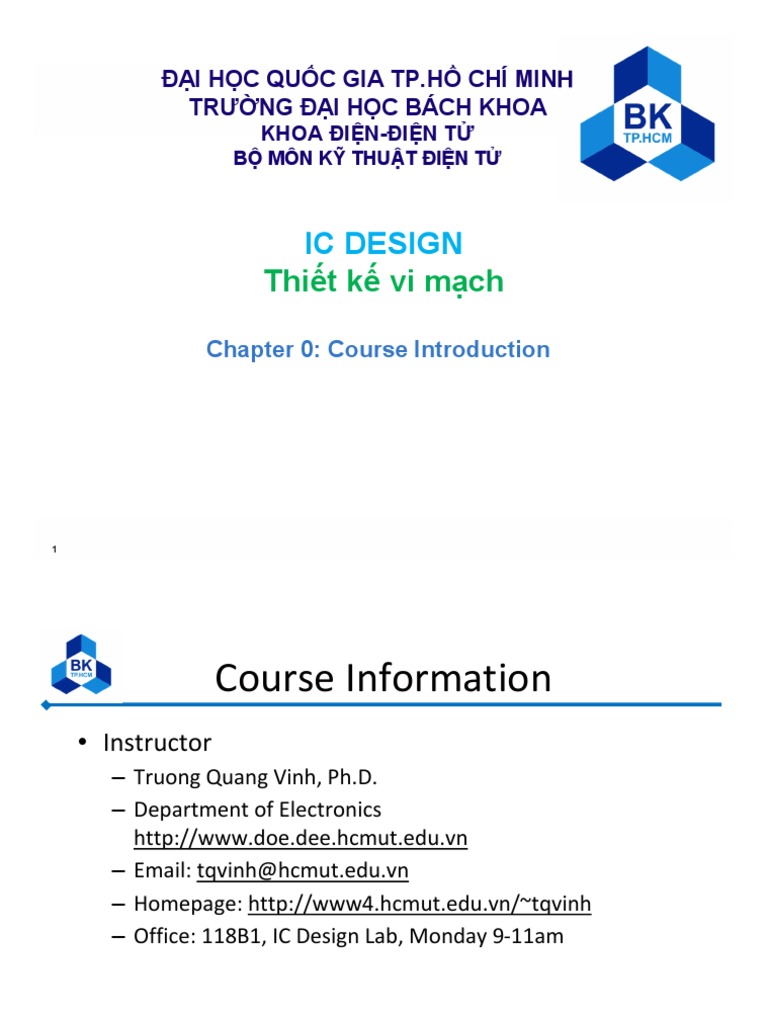 IC Design Course Overview | PDF | Integrated Circuit | Cmos