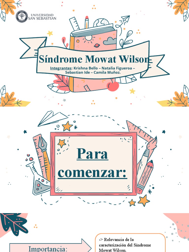Características y Apoyo en Síndrome Mowat Wilson | PDF | Discapacidad ...