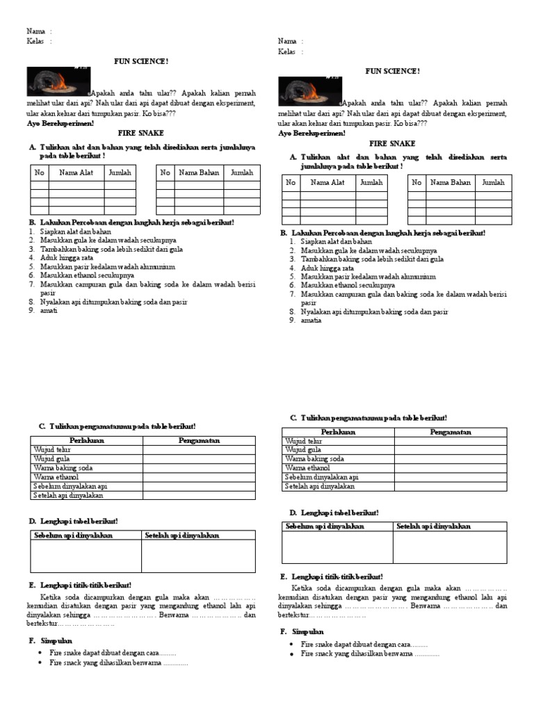 Fire Snack | PDF