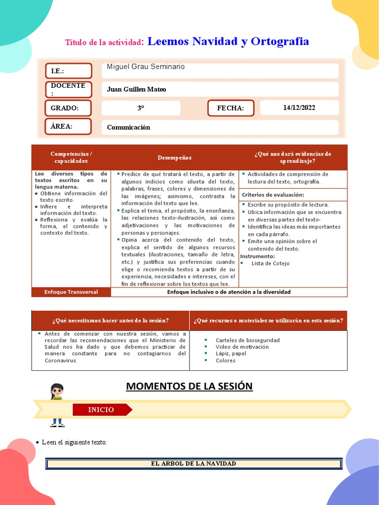 C-Lee navidad - ortografia | PDF | Navidad