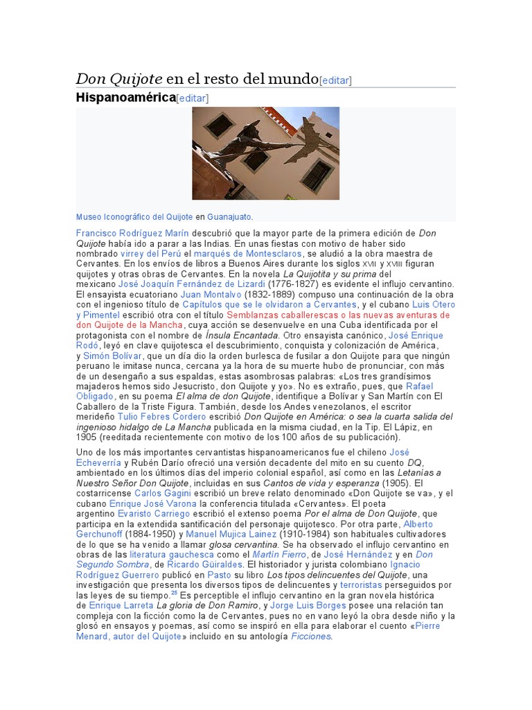Quijo 4 | PDF | Don Quijote