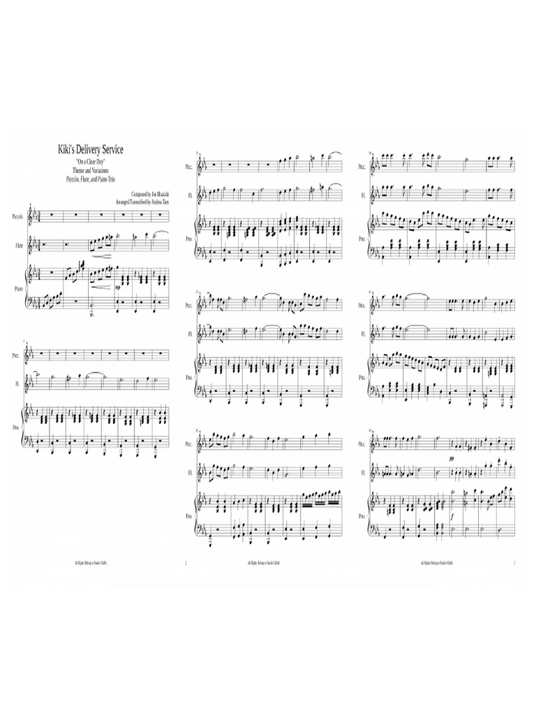 Kiki Trio Original Picc Fl Pno Pdf