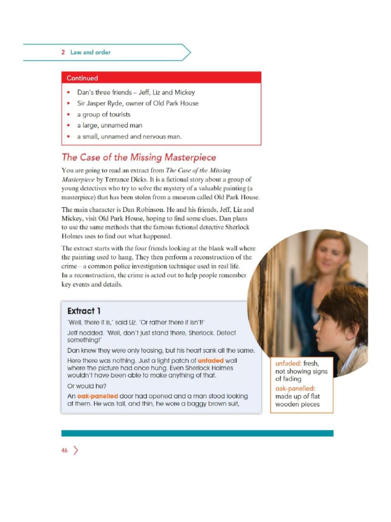 046 The Case of The Missing Masterpiece | PDF