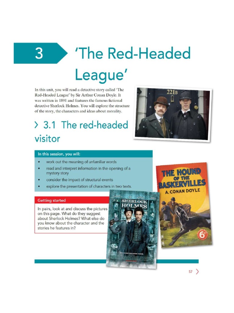 057 The Red-Headed League | PDF
