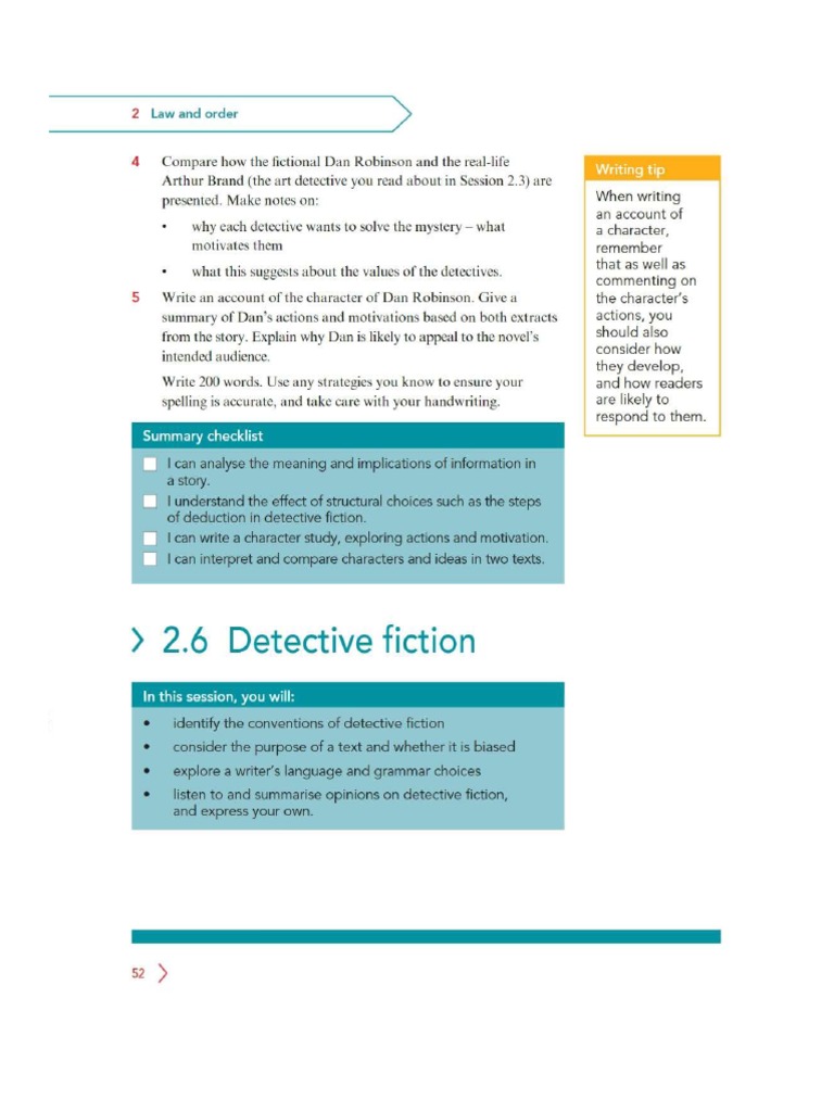 052 2.6 Detective Fiction | PDF