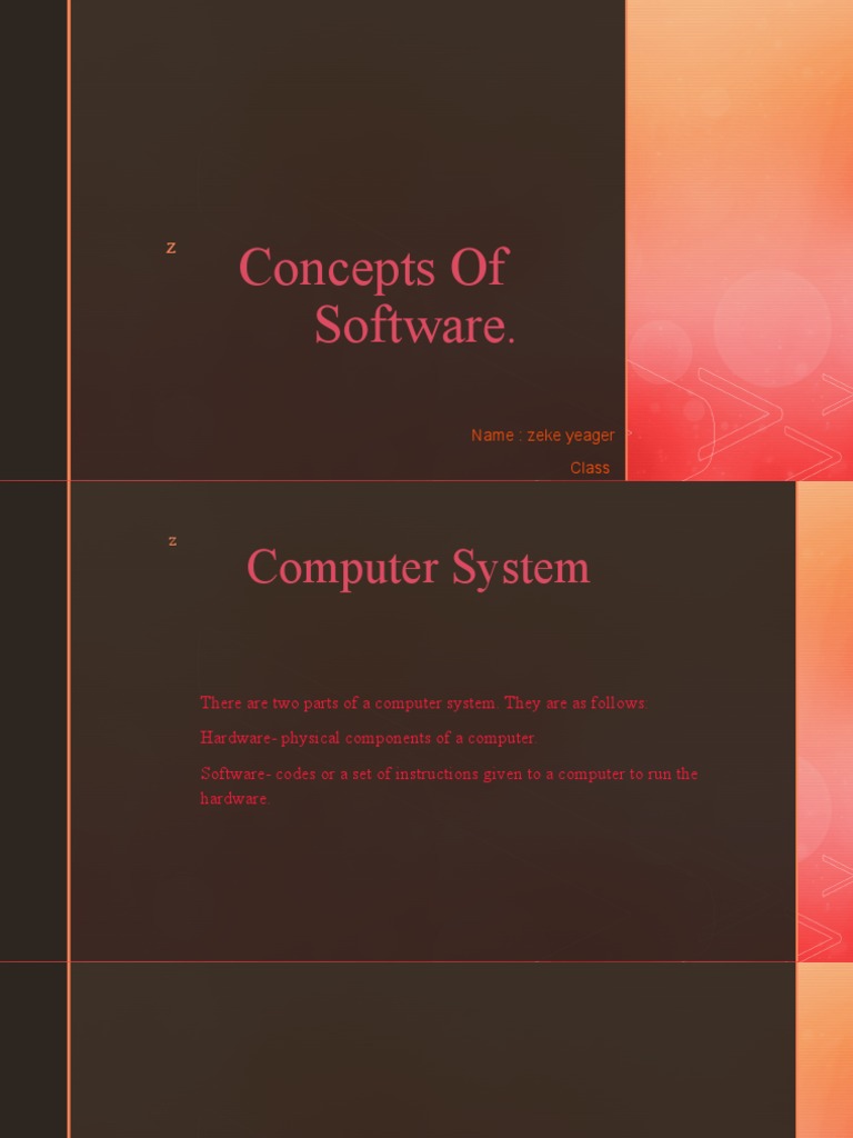 Concepts of Software | PDF | Programming | Computer Program
