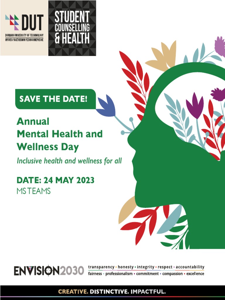Annual Mental Health Wellness Save The Date | PDF