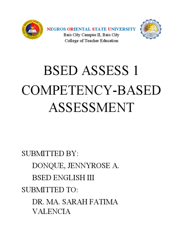 Bsed Assess 1 - Ass. No 2 | PDF