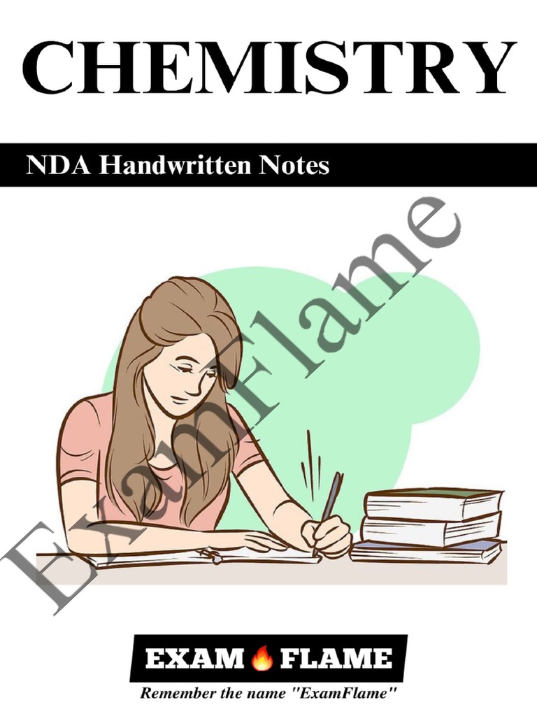 NDA Chemistry Notes - ExamFlame | PDF