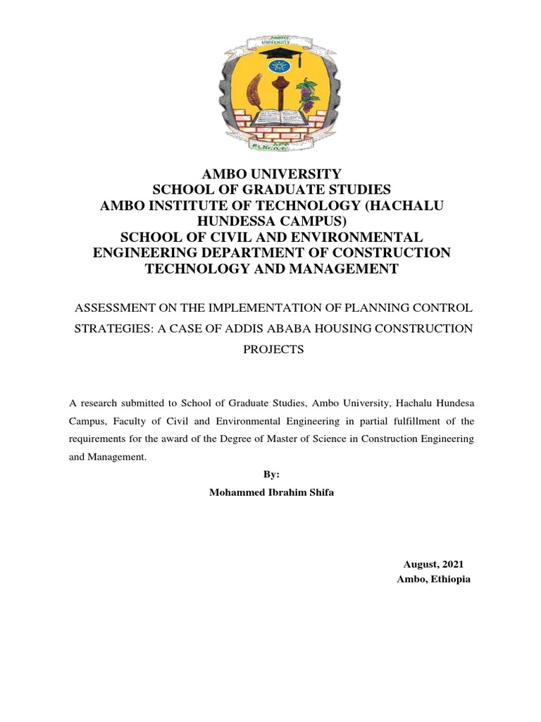 Mohammed Final Thesis Edited | PDF