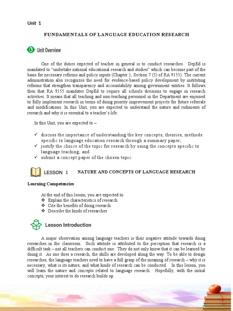 Characteristics of Language Research | PDF | Scientific Method | Hypothesis
