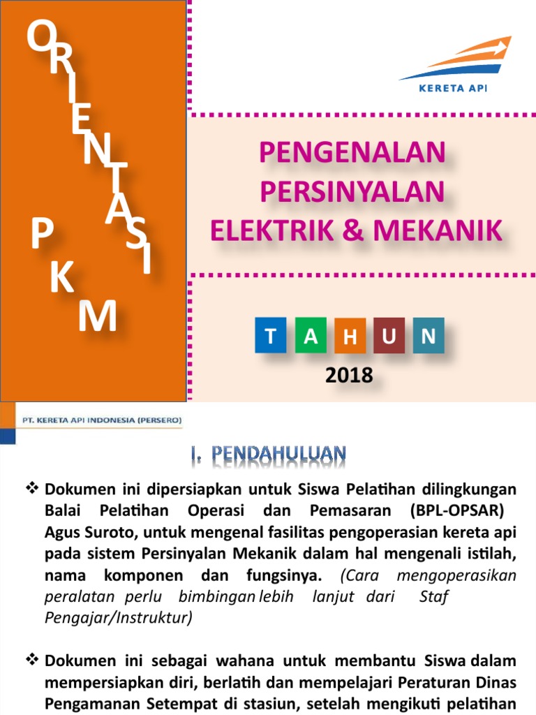 Pengenalan Persinyalan Elektrik Dan Mekanik | PDF