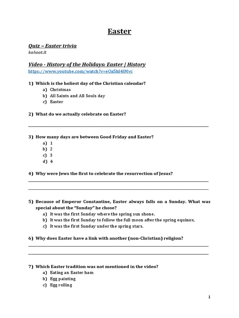 Easter - Bundle | PDF