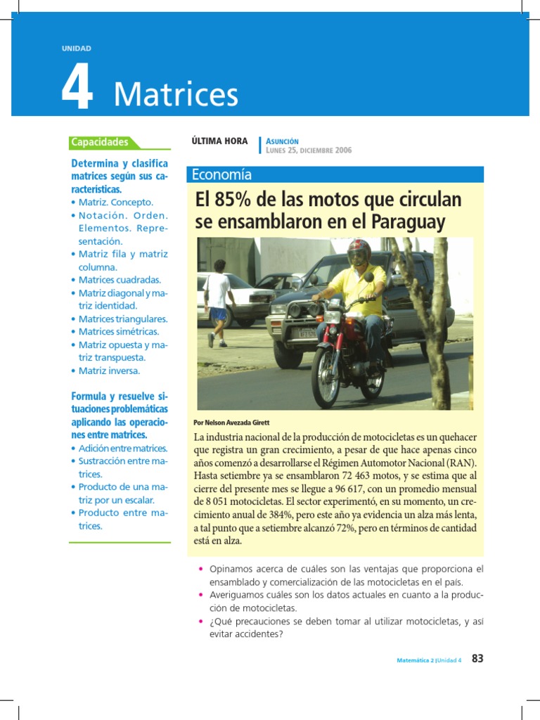 Matematica 2 - Unidad 4 New Edici N 2019 | PDF