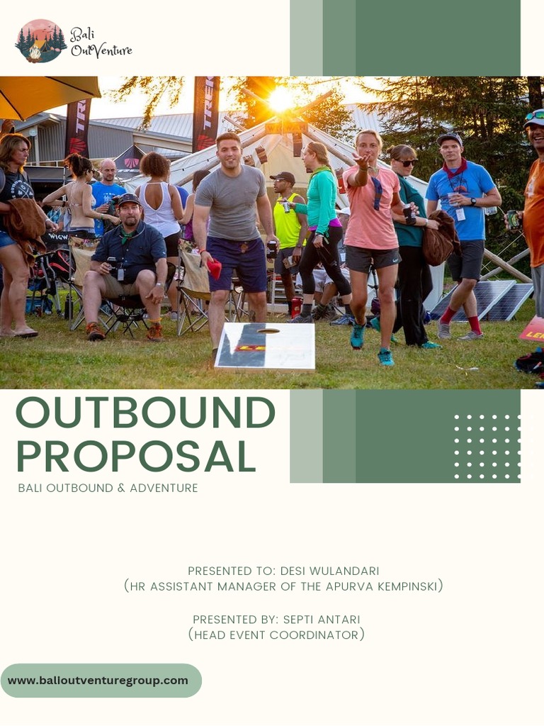Proposal Outbound | PDF | Experience | Leadership