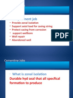 Cementing Techniques and Calculations | PDF | Casing (Borehole ...