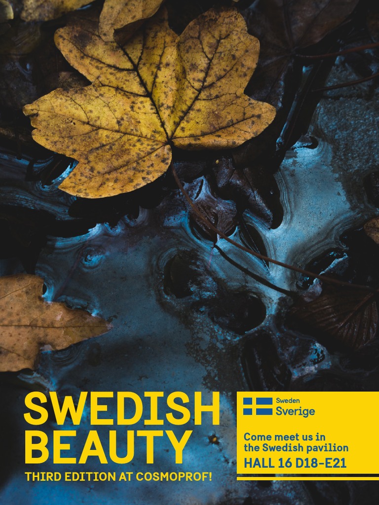Contoh Brochure - Swedish - Beauty | PDF | Cosmetics | Brand