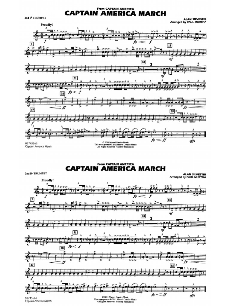 Captain America March | PDF