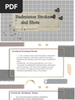 Badminton Hand Signals | PDF
