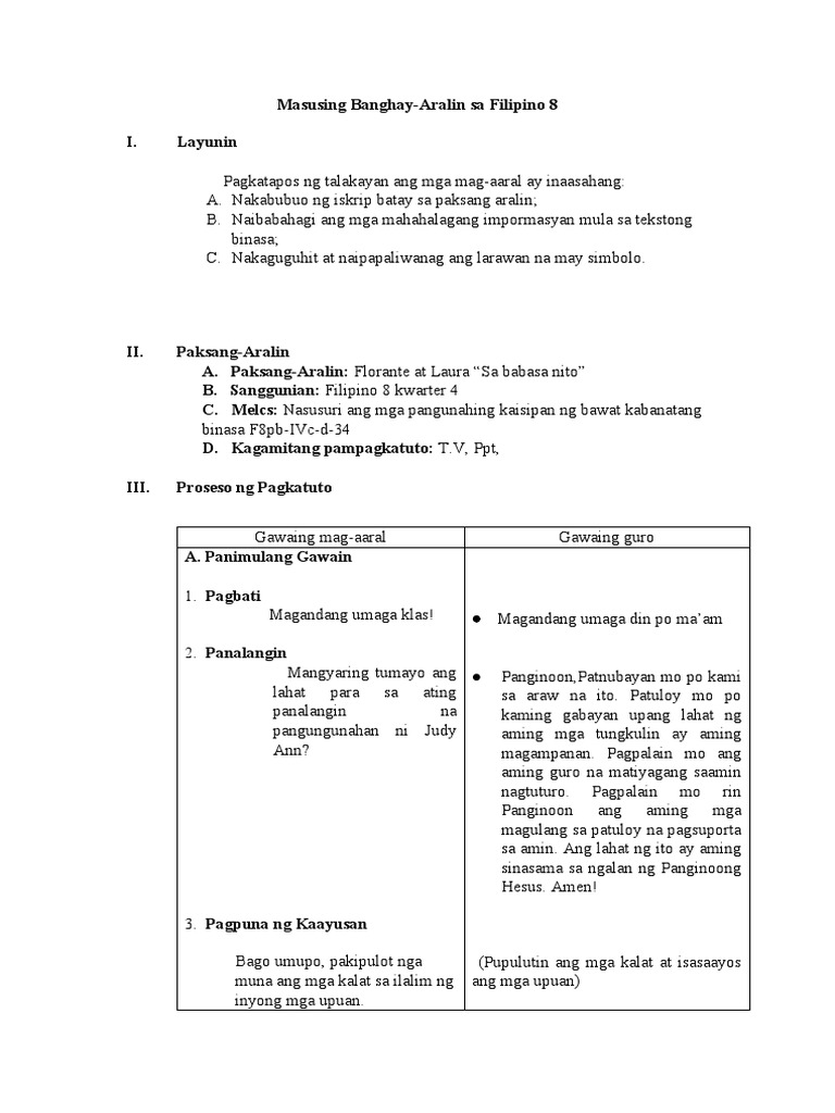 DLP Sa Babasa Nito 2 | PDF