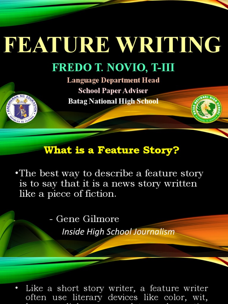 Understanding Feature Story Writing | PDF | Experience | Writers