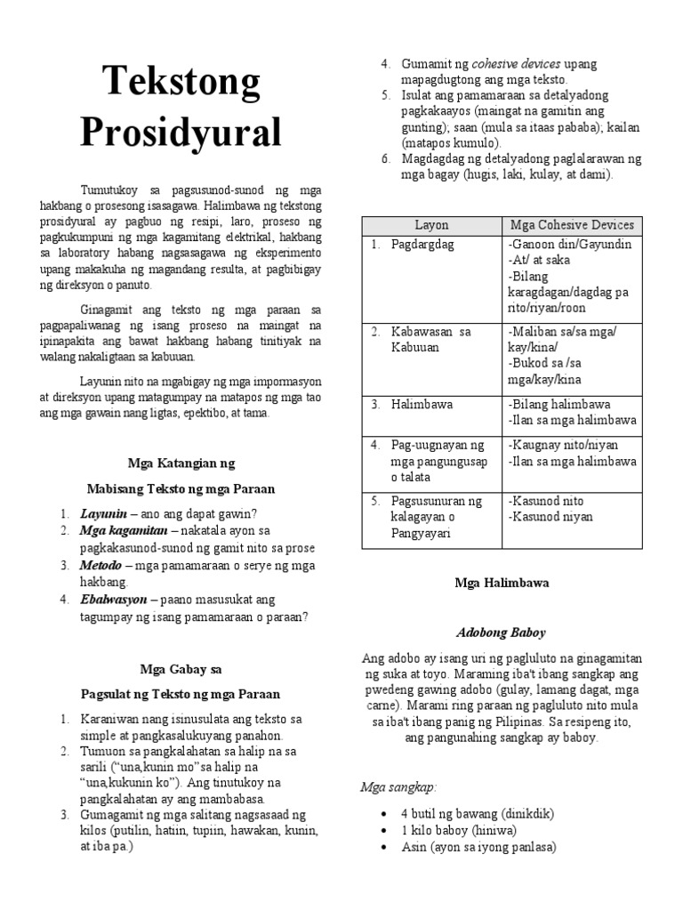 Tekstong Prosidyural | PDF