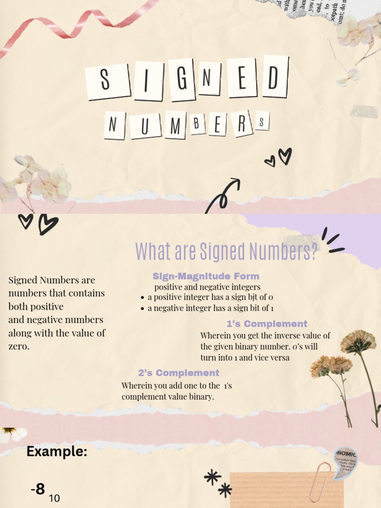 Understanding Signed Magnitude Numbers | PDF