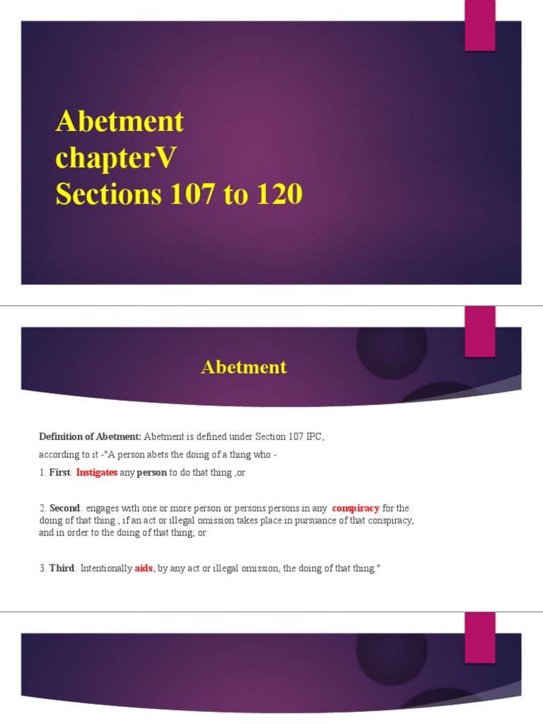 abetment | PDF