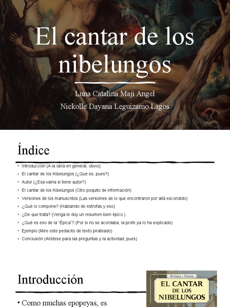 El Cantar de Los Nibelungos | PDF