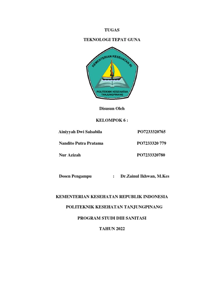 Kel Enam TTG Pak Zainul.. | PDF