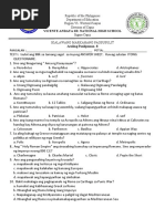 2nd-Quarter-Test-AP-8 Answer Key | PDF