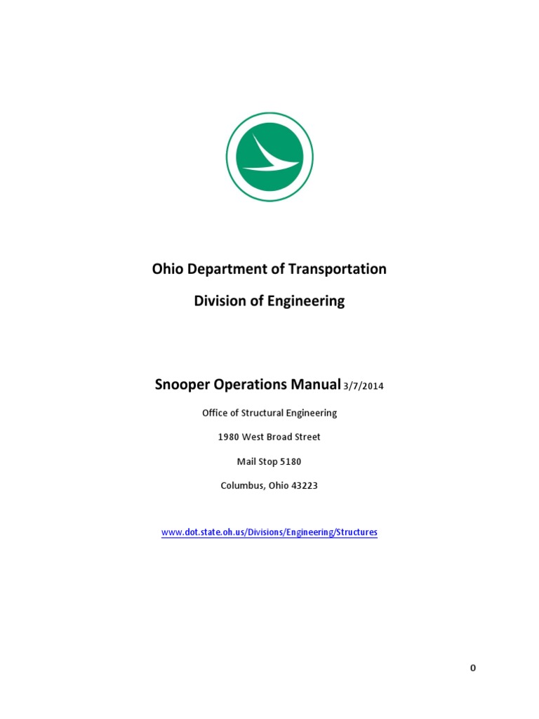 Snooper Operations Manual | PDF