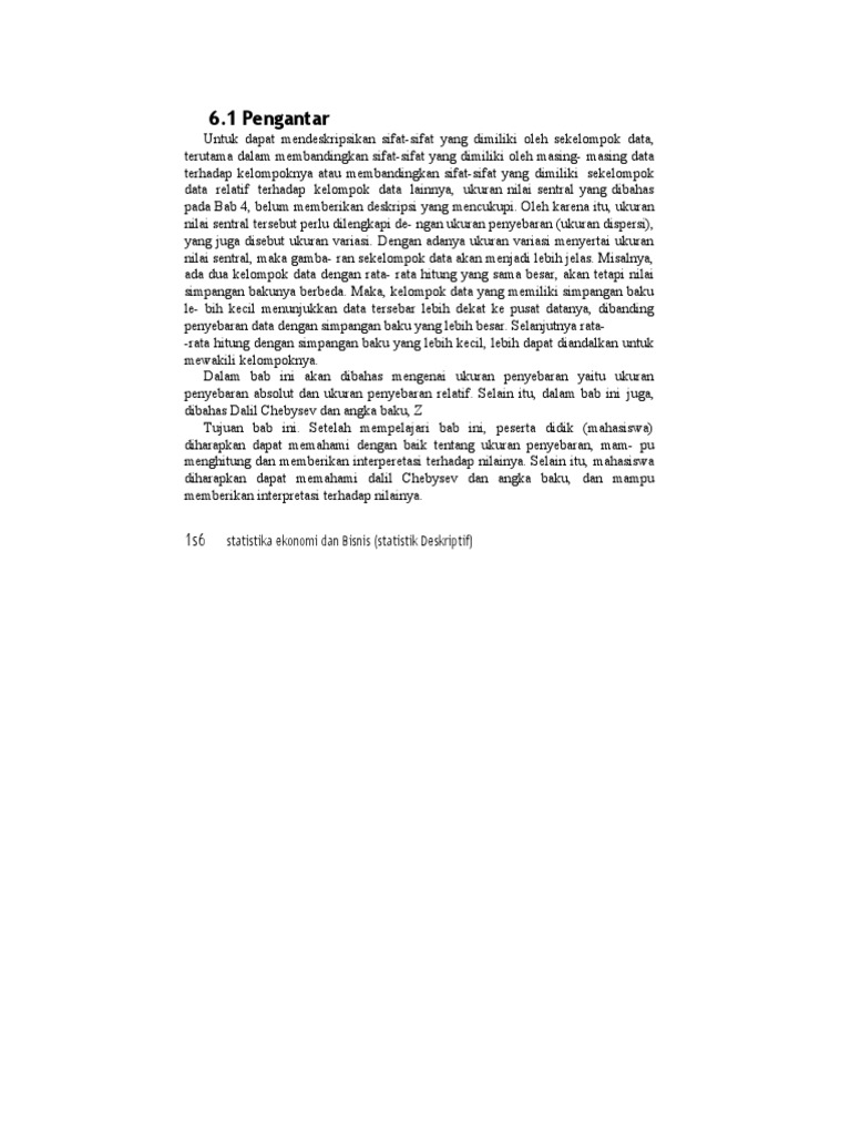 Bab 6 Jihan Punya Statistik | PDF