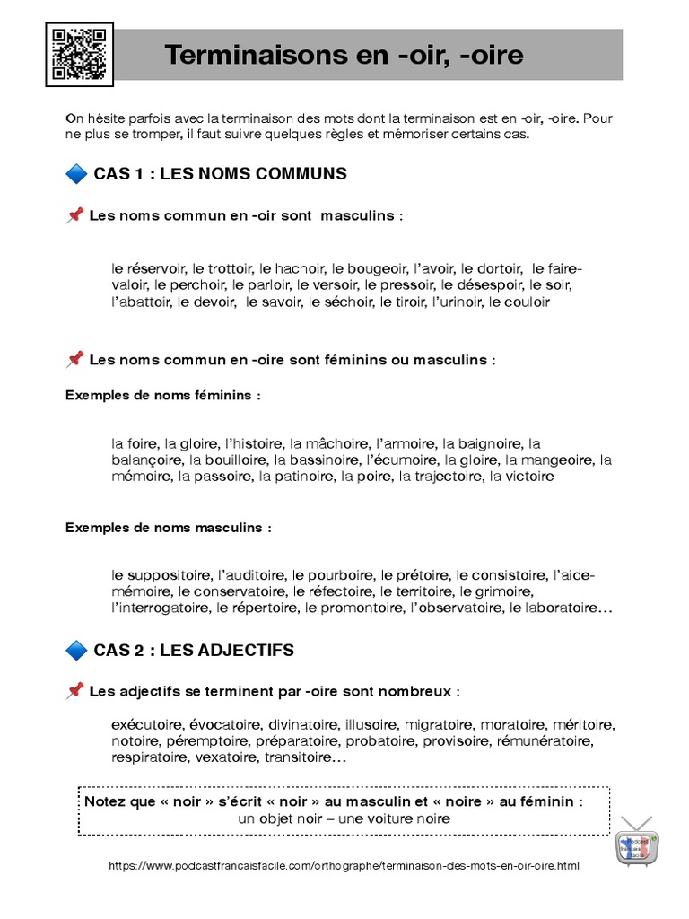 Mots en Oir | PDF