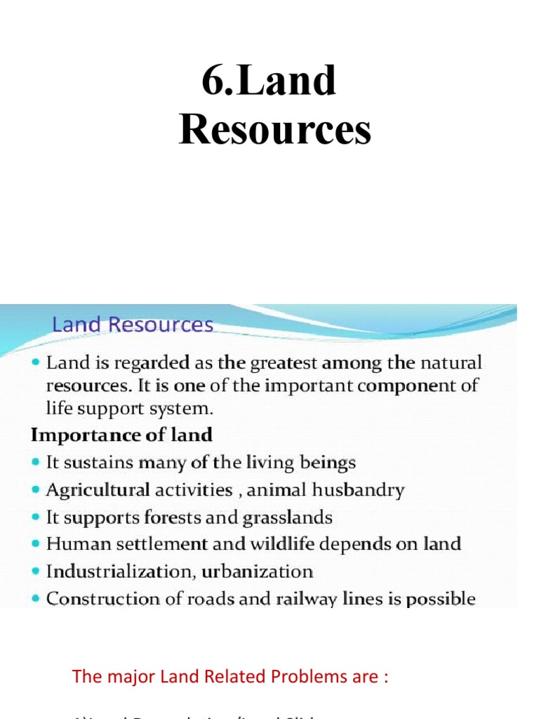 Land Degradation Challenges | PDF