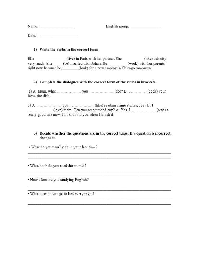 Worksheet English Iii | PDF