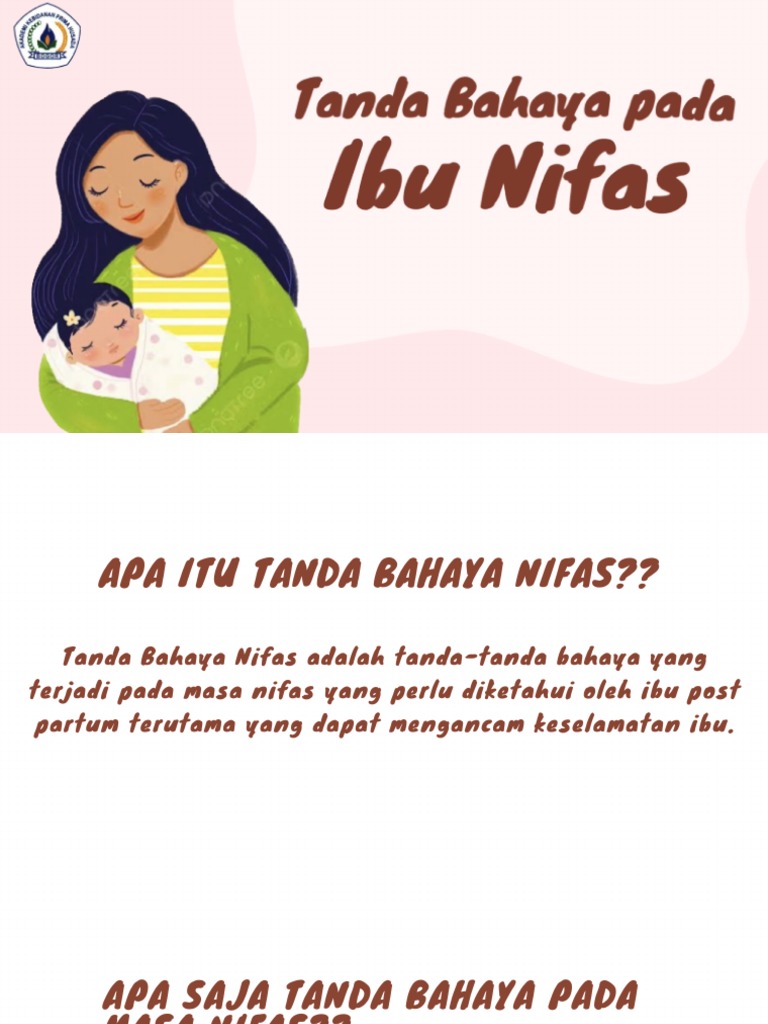 Tanda Bahaya Nifas | PDF
