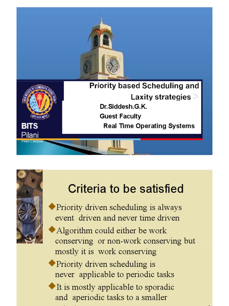 CS 5 - RTOS-21.08.2021 - Priority Based Scheduling and Laxity Strategie ...